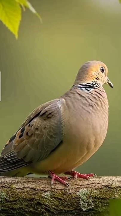 The Dove Symbol Of Peace Perching On A Bough Cooing Youtube