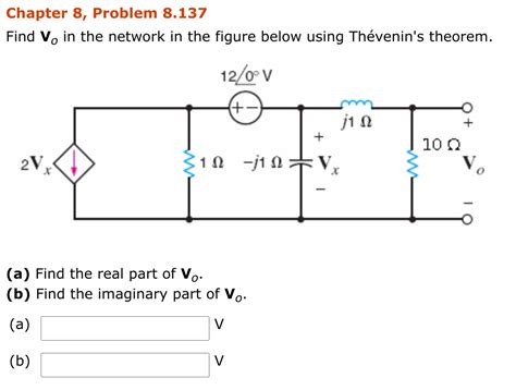Solved Chapter Problem Find V In The Network In Chegg Com