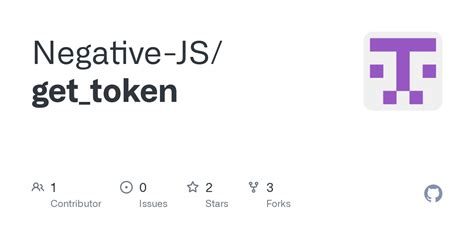 Get Token README Md At Main Negative JS Get Token GitHub