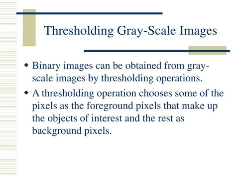 Ppt Binary Image Processing Powerpoint Presentation Free Download Id 4623437