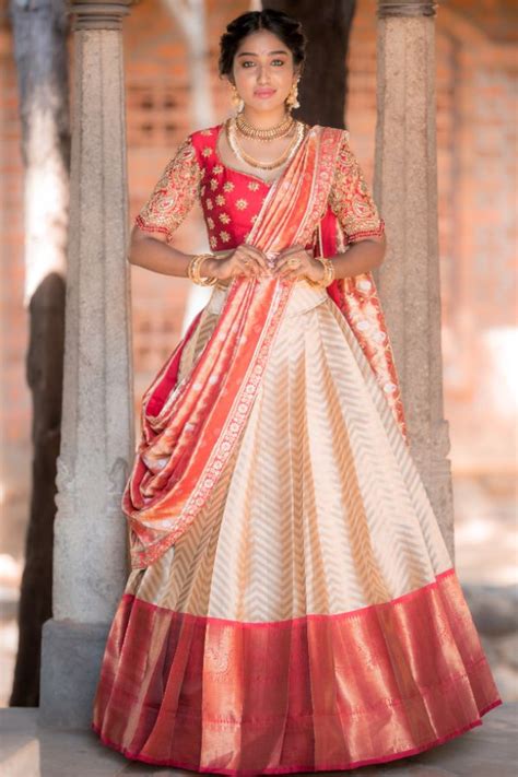 Ethnic And Stylish Half Saree Designs For Wedding Ceremony Artofit