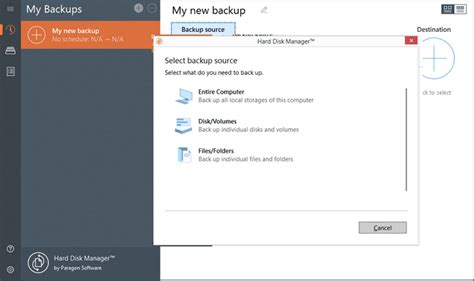 Back Up Files To Usb Using Paragon