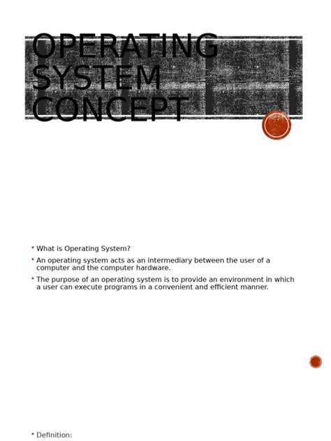 Operating System Concept Pdf Booting Operating System