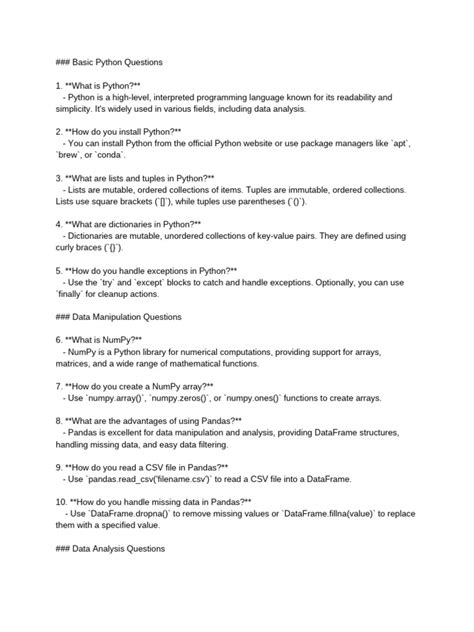 day 2 python interview qna pdf cluster analysis machine learning