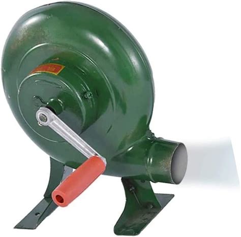 Joufning Hand Crank Blacksmithing Forge Blower Manual Bbq