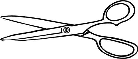 Scissors Drawing Clipart Best