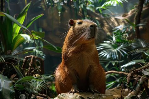 Capybara Verdant Habitat Images Free Download On Freepik