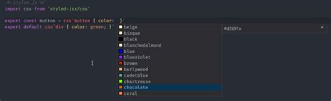 Styled Jsx Language Server Visual Studio Marketplace