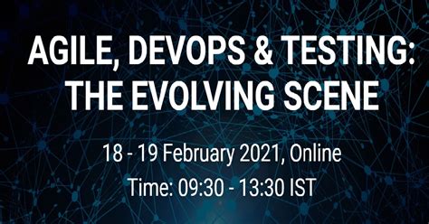 Agile DevOps Testing The Evolving Scene Collaborative Learning Online Event Agile