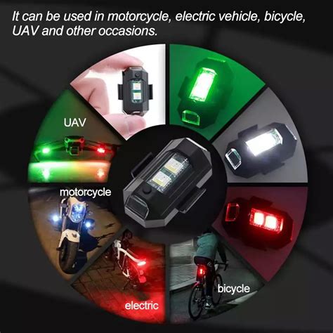 Universal Led Aircraft Strobe Lights Anti Collision Warning Light With