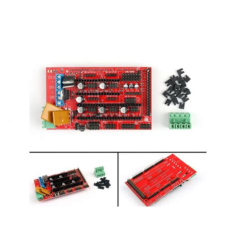 3d Printer Controller Board Ramps 1 4 Arduino Mega Shield Reprap Prusa Model