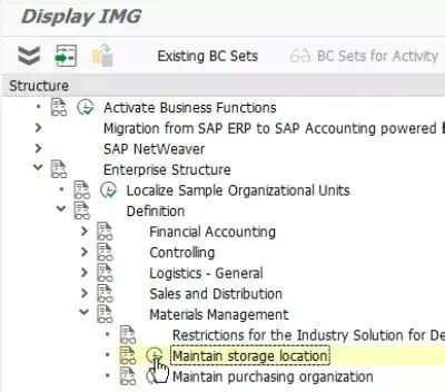 How To Create A Storage Location In SAP
