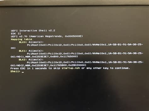 Grub Install Of Ubuntu But Boots Into UEFI Shell Ask Ubuntu