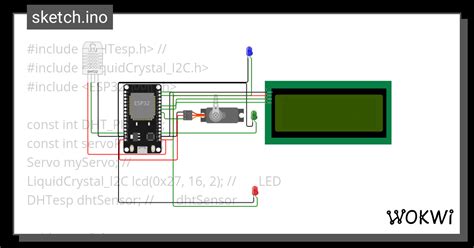 冷熱濕度感測器 Wokwi Esp32 Stm32 Arduino Simulator