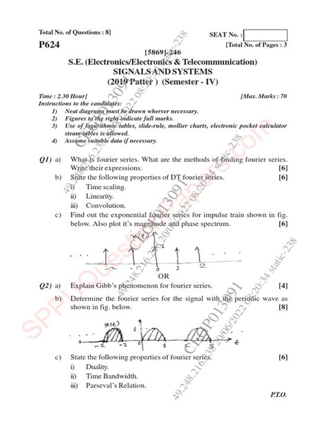 Be Electronics And Telecommunication Engineering Semester 4 2022 May