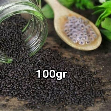 Jual Biji Selasih 100 Gram Shopee Indonesia