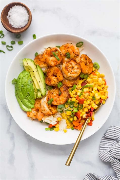 Blackened Shrimp Bowls Joyful Healthy Eats