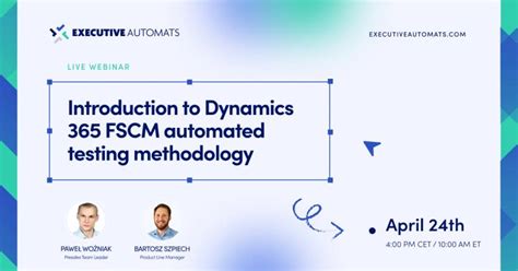 paweł woźniak on linkedin introduction to dynamics 365 fscm automated