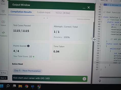Nivethitha S On Linkedin Gfg160 Geekstreak2024 Womenintech Dsamasters Dailycodingchampions