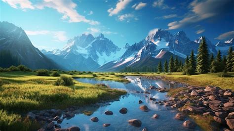 Premium Ai Image Awe Inspiring Landscapes