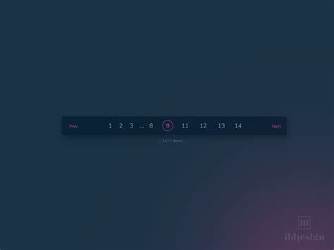 Pagination Ui Design By Ildiko Gaspar On Dribbble