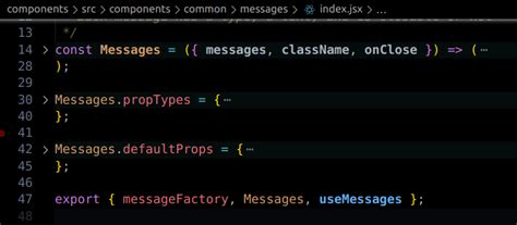 reactjs go to definition does not work in vscode for the components