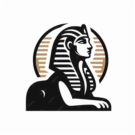 Sphinx Logo Illustration Premium Ai Generated Vector