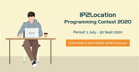 Ip2location Programming Contest 2020 Offers 14444 Worth Of Prizes To