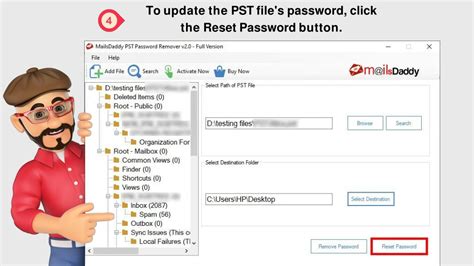 PPT MailsDaddy PST Password Recovery PowerPoint Presentation Free Download ID 12201946