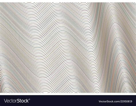 Shape Of Line Curve Wave Abstract Geometric Vector Image