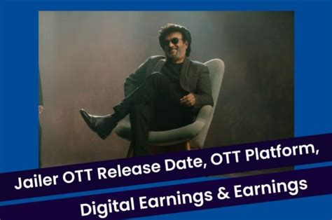Jailer Ott Release Date And Streaming Platform Details जेलर फिल्म कब