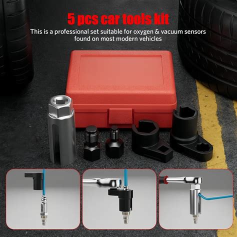 O2 Sensor Socket Set 38 And 12 Drive 78 And 22mm O2 Sensor Wrench