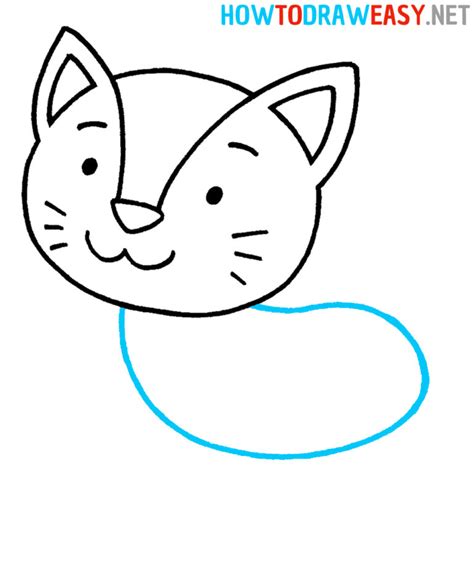 How To Draw A Kitten How To Draw Easy