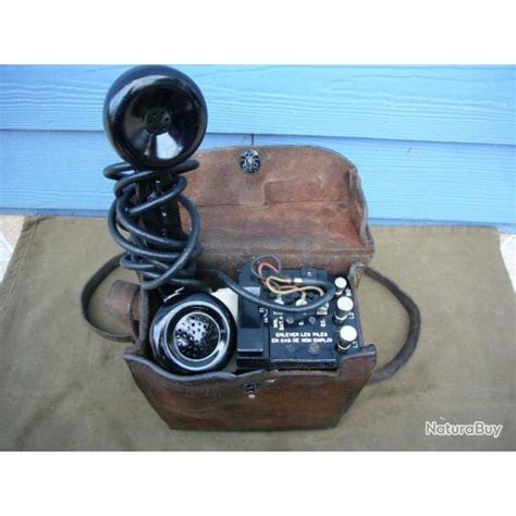 Téléphone Ee 8 A Campagne Signal Corps Us Ww2 Jeep Willys Dodge Wc Gmc