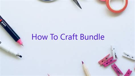 How To Craft Bundle October Uptowncraftworks Com