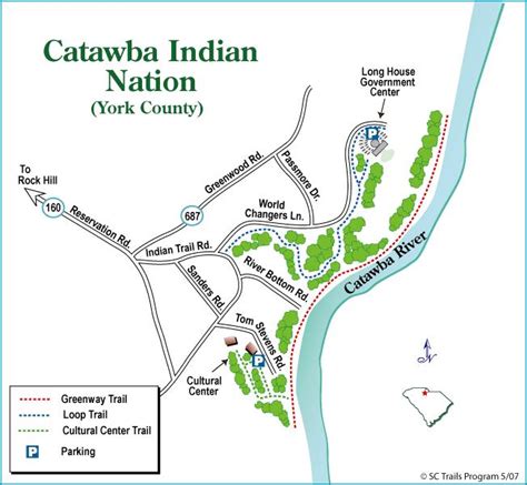 The Catawba Nation Walking Trails
