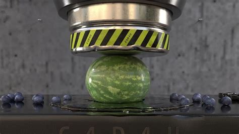 Softbody Simulation V73 Hydraulic Press ️ C4d4u C4d4u