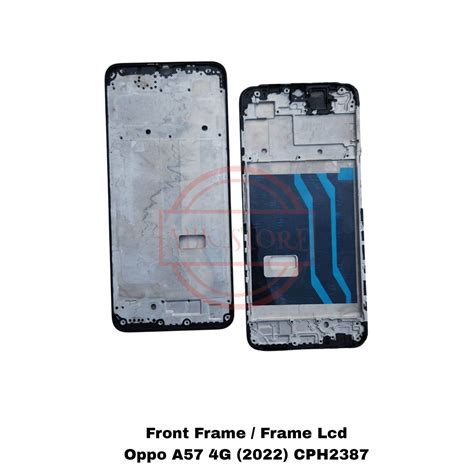 FRONT FRAME LCD OPPO A57 4G 2022 CPH2387 TATAKAN LCD Lazada Indonesia