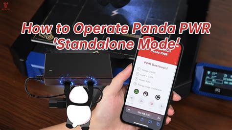 How To Operate Panda PWR Standalone Mode YouTube