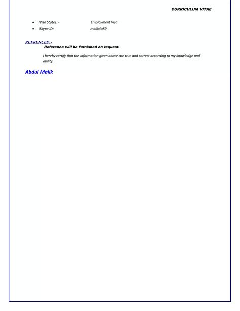 Abdul Resume Pdf