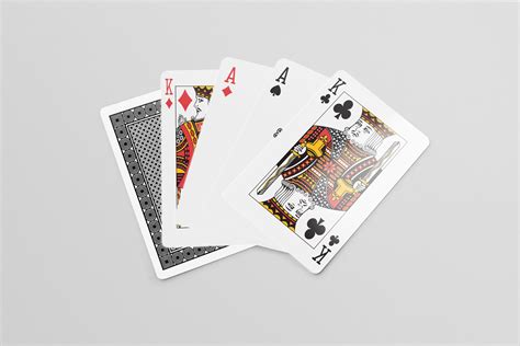 Free Playing Cards Mock Up Behance