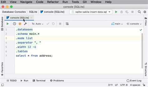 Using Database Cli Tools Datagrip