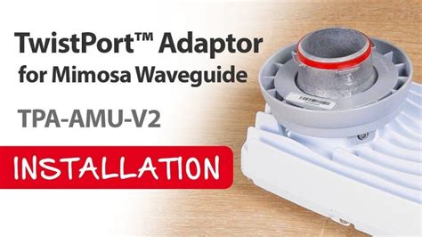 Rf Elements S R O On Linkedin Rf Elements Twistport Adaptor For Mimosa Waveguide Radios C5x