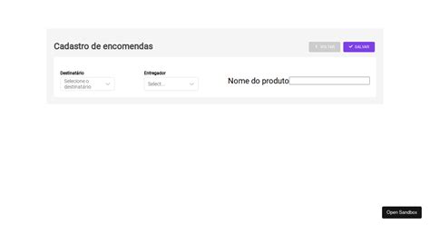 Unform Examples Codesandbox