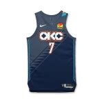 Chet Holmgren Oklahoma City Thunder 2025 2026 Game Worn City Edition