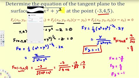 How To Find Surface Tangent Vector At Callum Balmain Blog