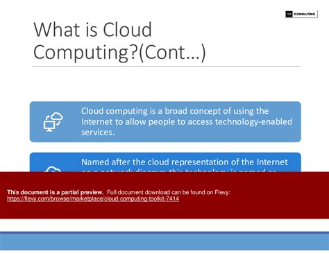 Cloud Computing Toolkit Ppt Slide Deck