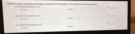 Solved Without Using A Calculator Determine Whether The Chegg