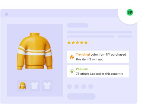 Add Social Proof Notification To Your Spotify Pages