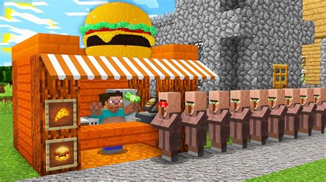 ТОЛСТЯК ОТКРЫЛ СВОЙ МАГАЗИН В ДЕРЕВНЕ ЖИТЕЛЕЙ В МАЙНКРАФТ Youtube